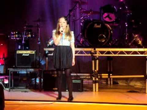 Megan Broadhurst aged 12 singing Adele at the Maghull Music Festival 29 ...