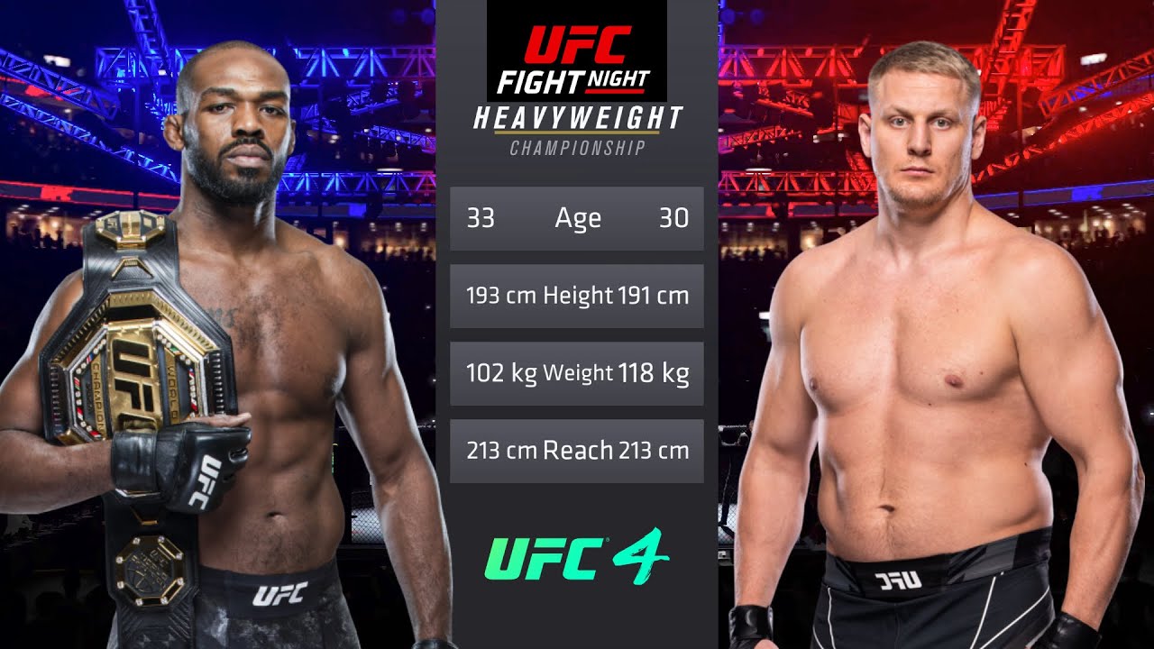 Jon Jones vs Sergei Pavlovich Full Fight - UFC Fight Of The Night - YouTube