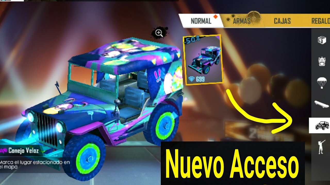 RÁPIDO!!! NUEVO ACCESO ANTICIPADO (CONEJO VELOZ) EN FREE FIRE!!! - YouTube