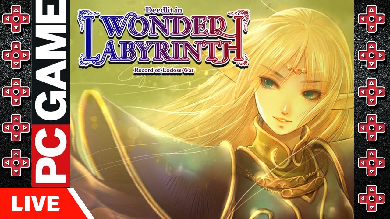 Live # 538 - Zerando Record of Lodoss War: Deedlit in Wonder Labyrinth (PC STEAM) - YouTube