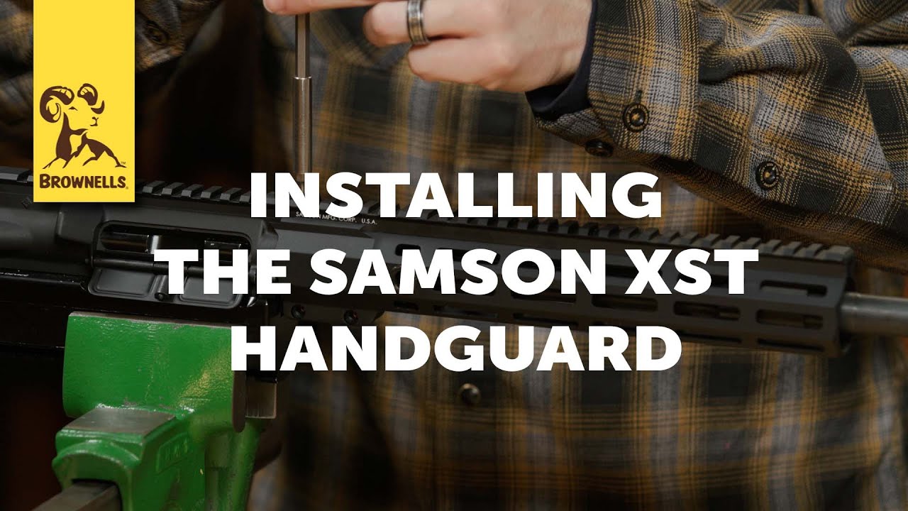 Tech Tip: Installing the Samson SXT Handguard - YouTube
