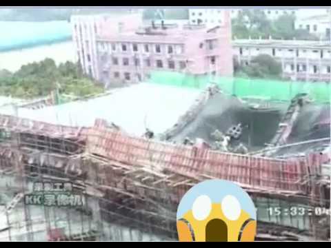 JKHC - China roof collapse - 27/6/17 - YouTube