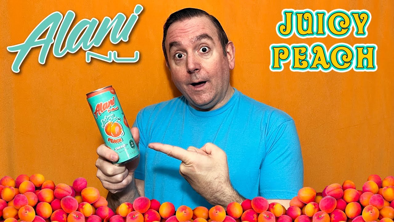 Is This Juiciest Of The Juicy Peaches Alani Nu Juicy Peach Energy Drink Review Youtube