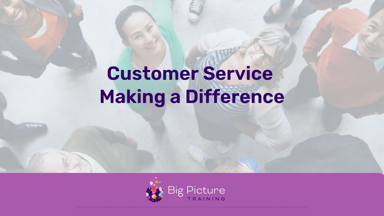 Customer Service Making a difference - YouTube
