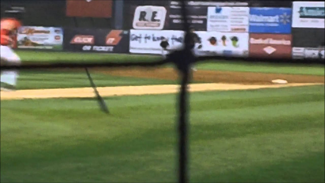Delmarva RHP Brady Wager vs. Kannapolis 1B Rangel Ravelo, 4.15.13 - YouTube