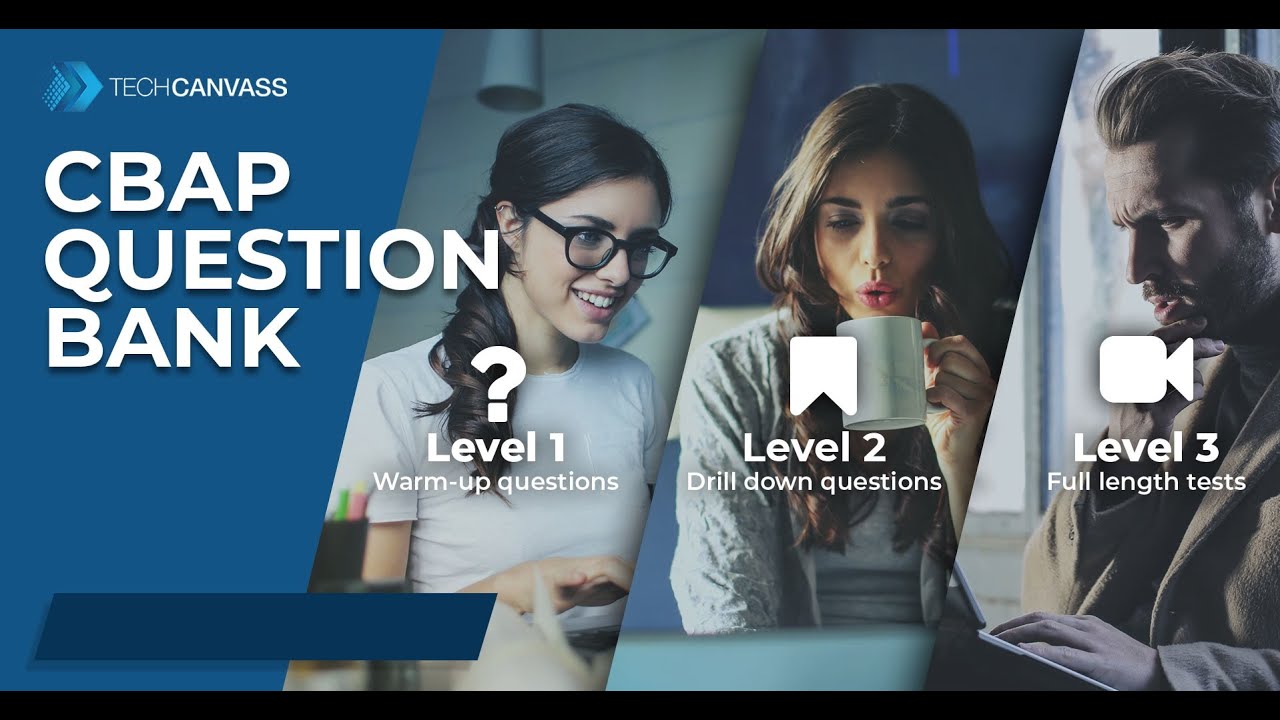 CBAP Question Bank | CBAP Exam Simulator Overview | Techcanvass - YouTube
