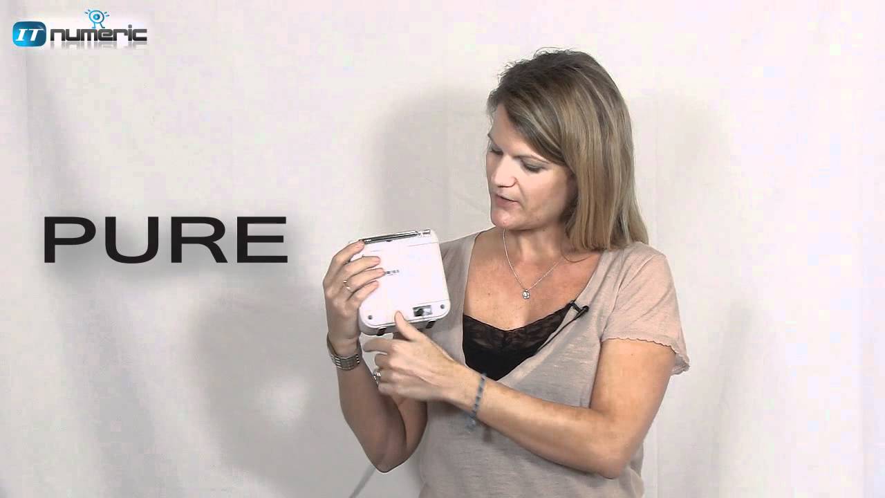 PURE-ONE Mini Série II radio RNT portable - YouTube