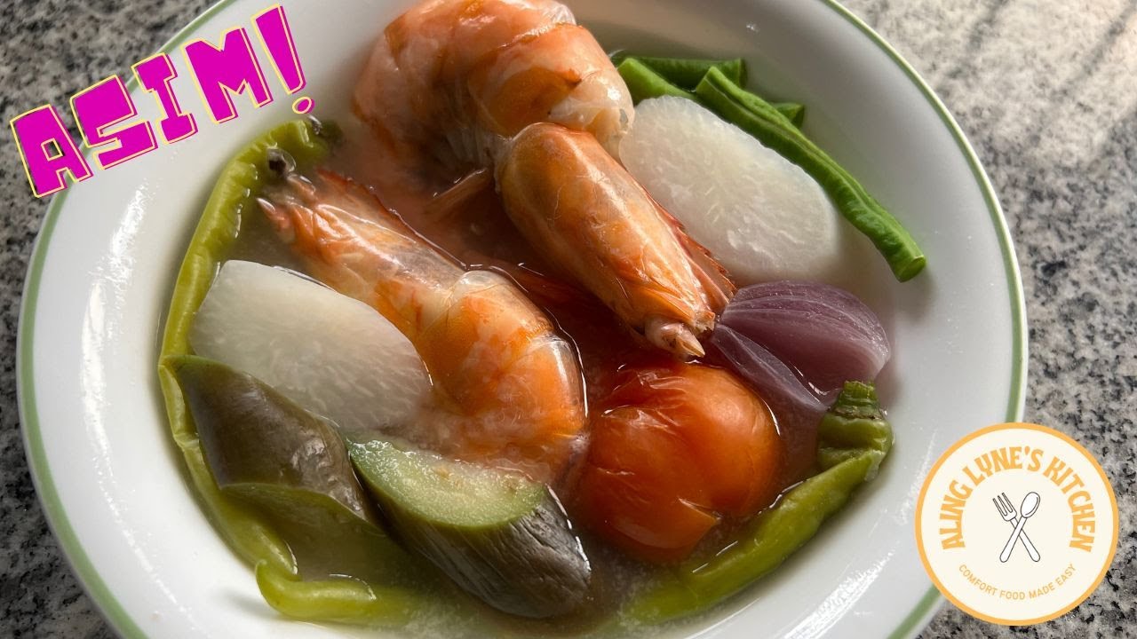 Sinigang na Hipon Recipe | How to Cook | Aling Lyne's Kitchen - YouTube