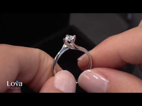 Lova Pırlanta - 0,30 Karat Pırlanta Tektaş Yüzük - 1030096