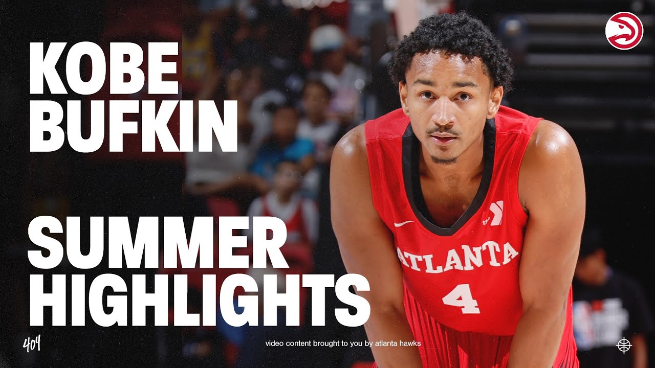 Kobe Bufkin Full Highlights from NBA Summer League 2025 - YouTube