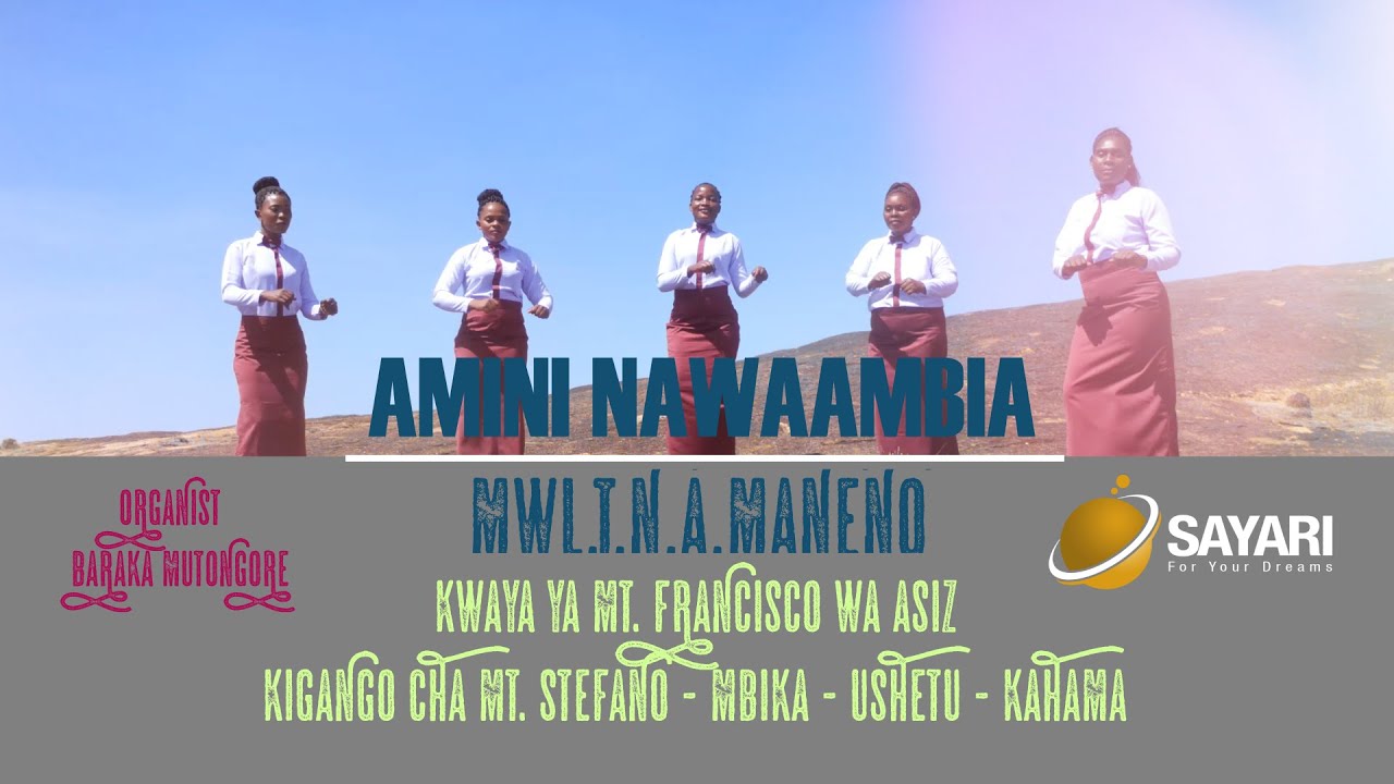 AMINI NAWAAMBIA. BY: MWL. T.N.A.MANENO. OFFICIAL VIDEO. - YouTube