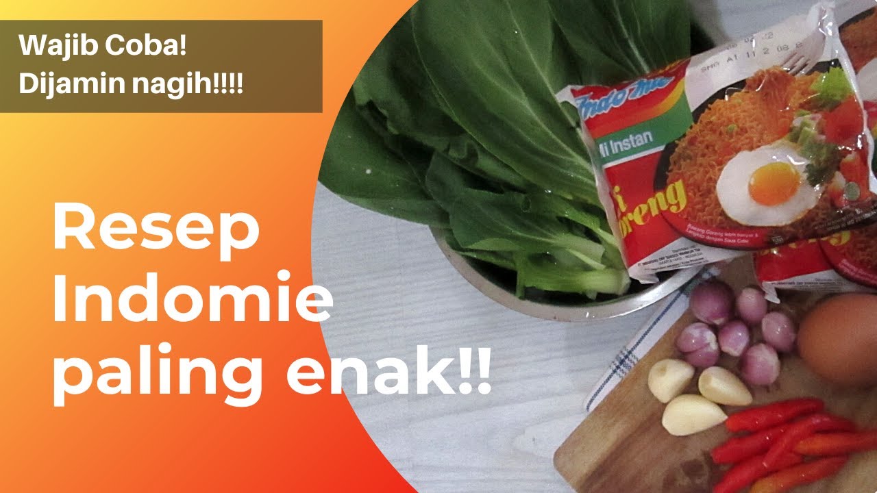 Resep Enak Indomie Goreng! How to cook delicious Indomie Goreng | ASMR ...
