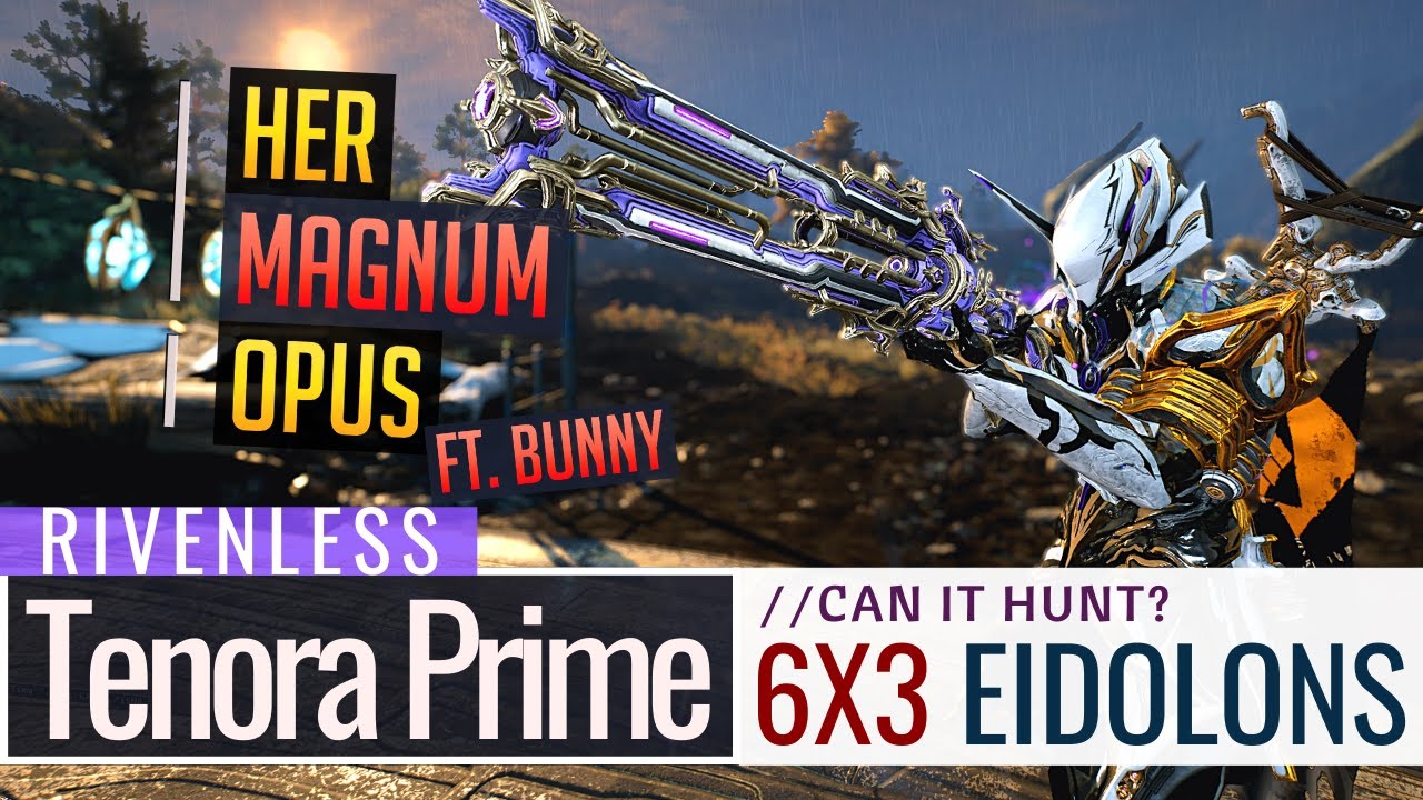 Warframe | Eidolons | Etude Battaglia: Tenora Prime 6x3 | 6 Hydrolysts ...