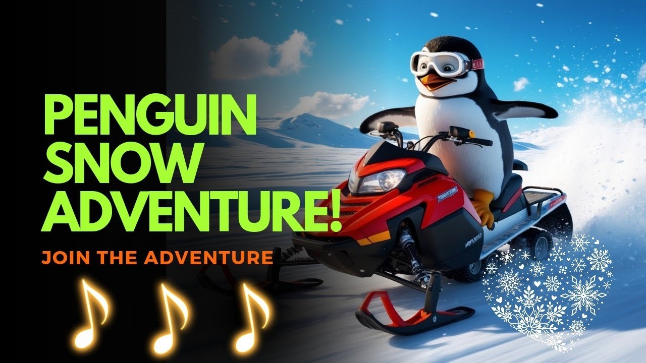 Penguin Parade! 🐧 Fun Dance Song for Kids | Snowy Adventures with ...