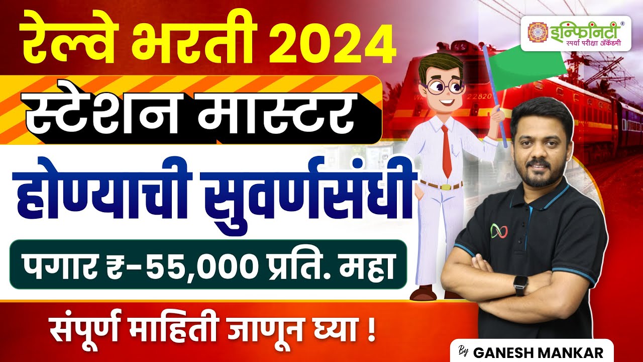 Railway Station Master Recruitment | RRB Recrultment 2024 | Railway ...