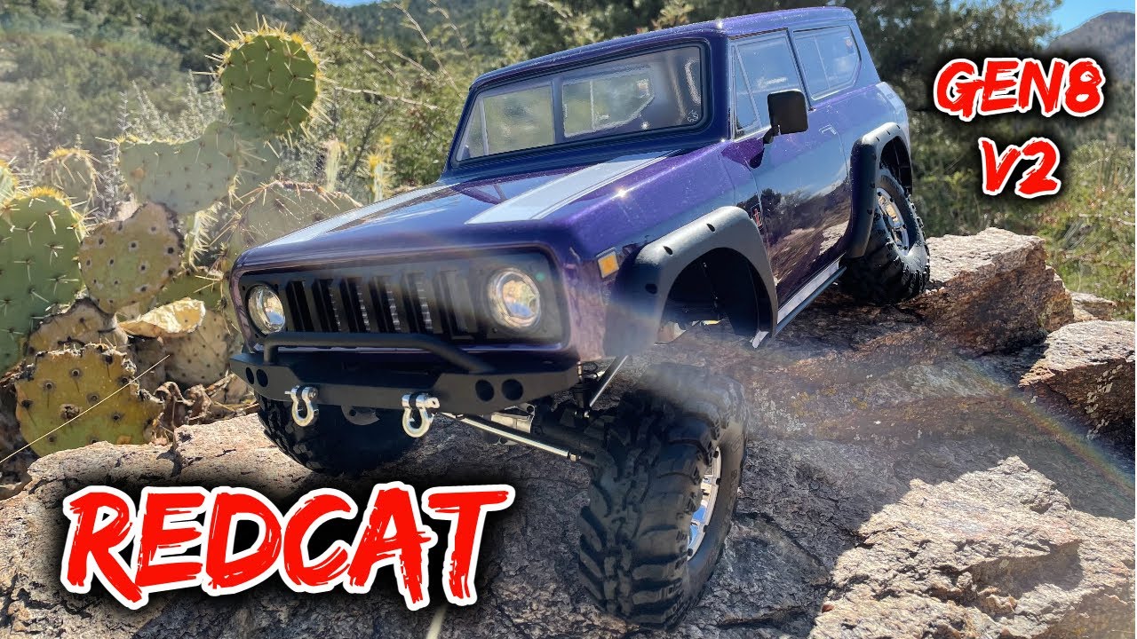 Our First Rock Crawler REVIEW!! Redcat Gen8 V2 in the Desert! 🌵 - YouTube