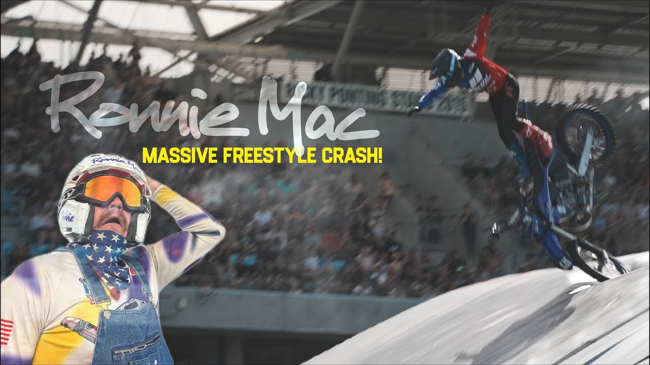 Massive Freestyle Motocross Crash!!! - YouTube
