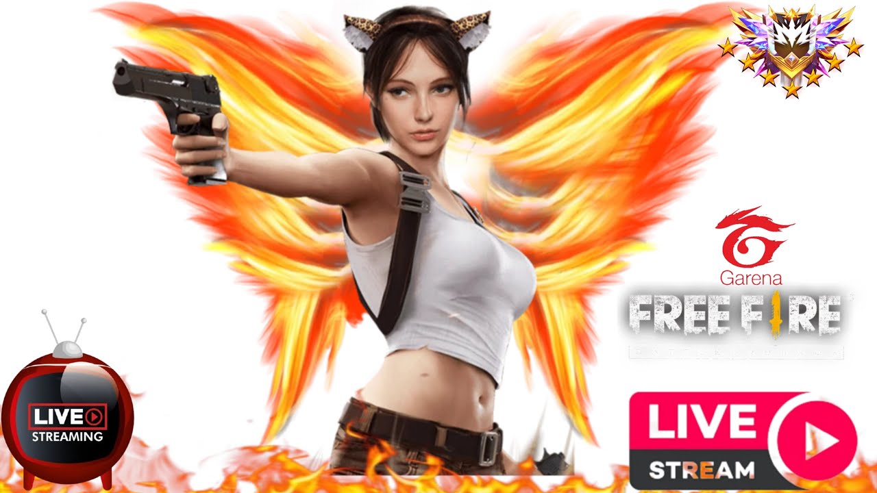 Free Fire Live Stream - Gameplay Right Now🔥🎮 ll Free Fire Rank Push ...