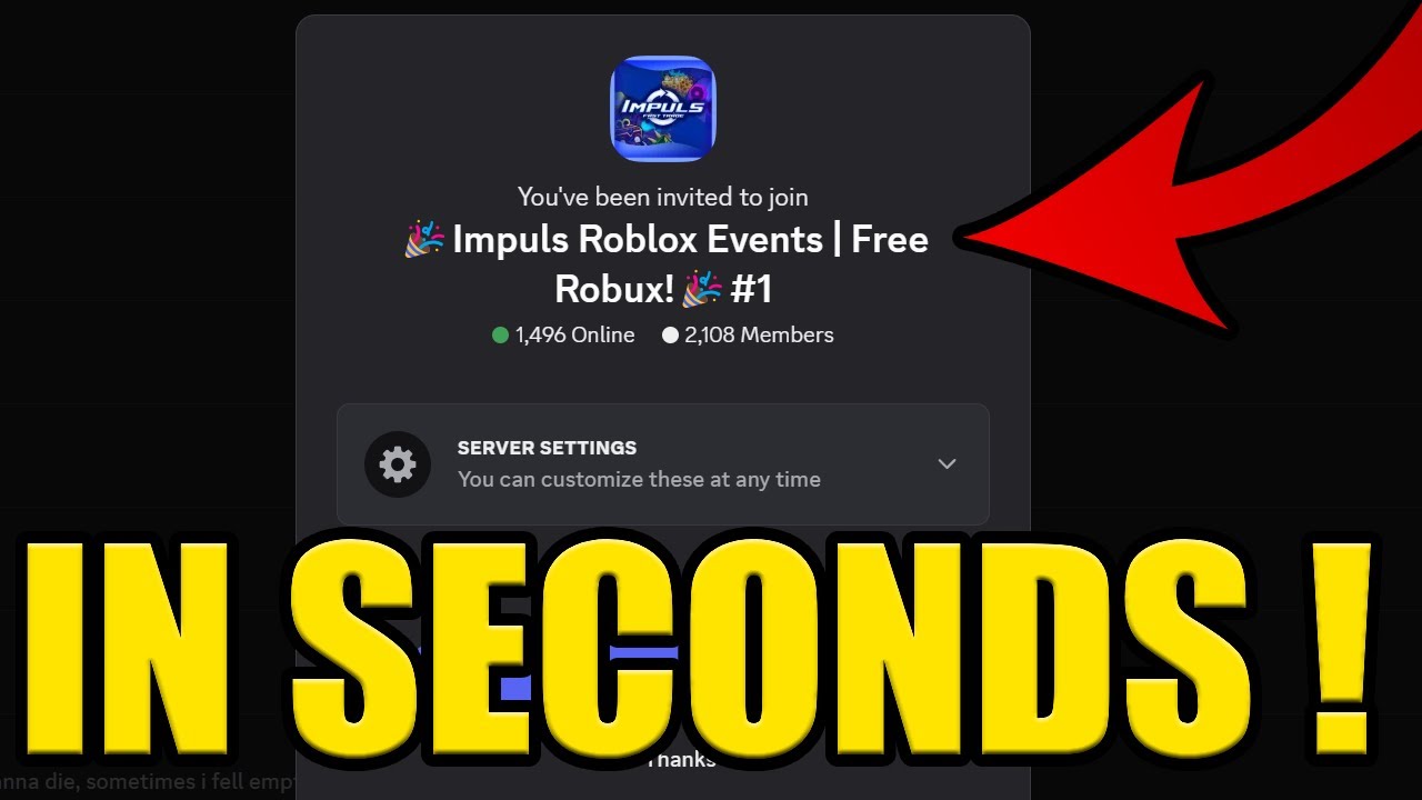 HOW to JOIN ROBLOX GIVEAWAYS DISCORD SERVER PC & MOBILE - YouTube