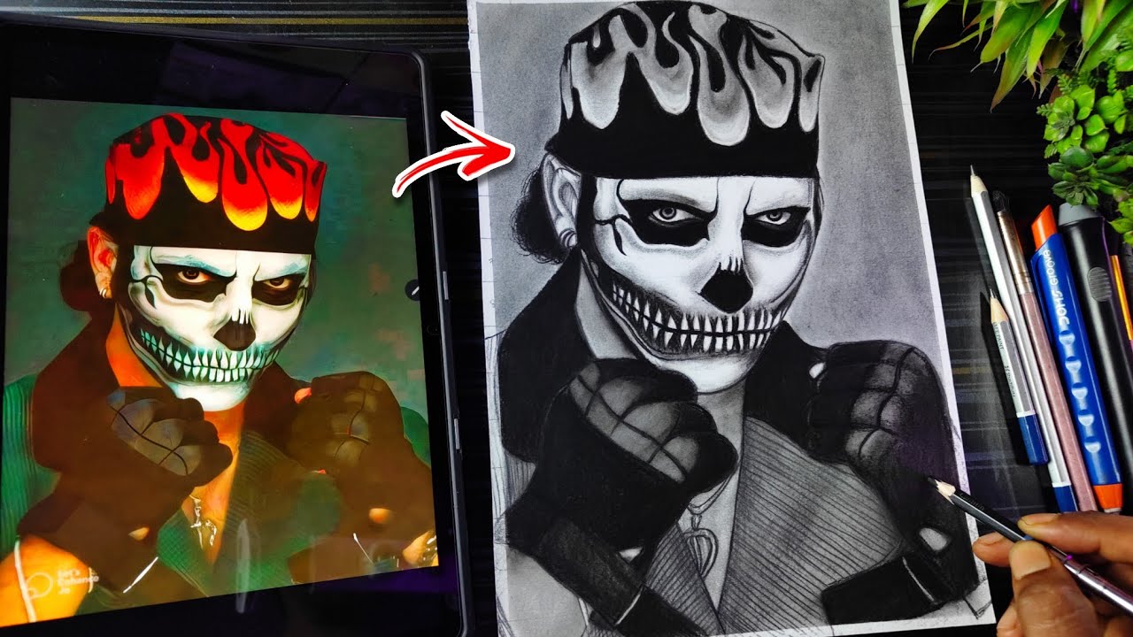 Talwiinder Drawing Sketch, How to Draw Talwiinder Singh, Talwinder ...