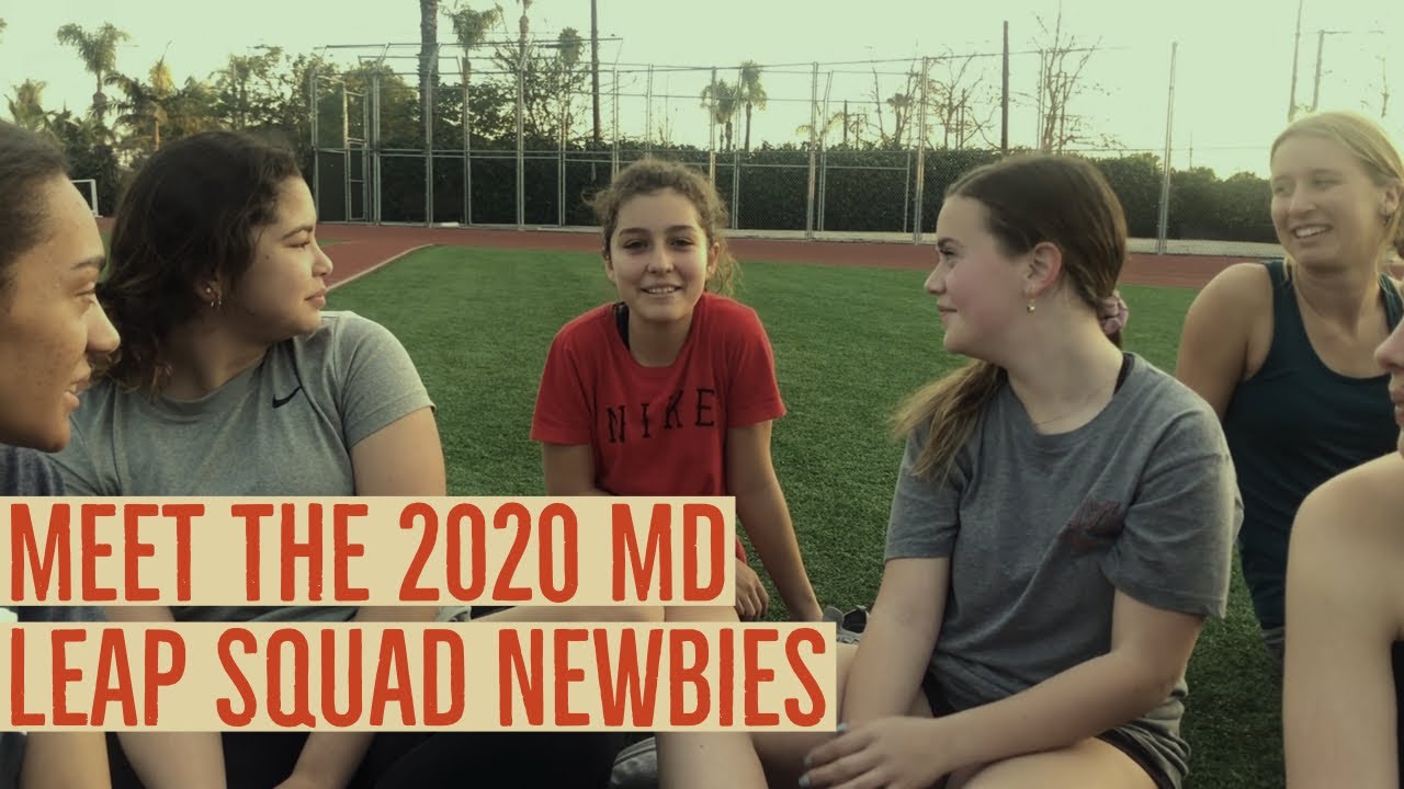 Meet the 2020 Mater Dei LEAP Squad Newbies - YouTube