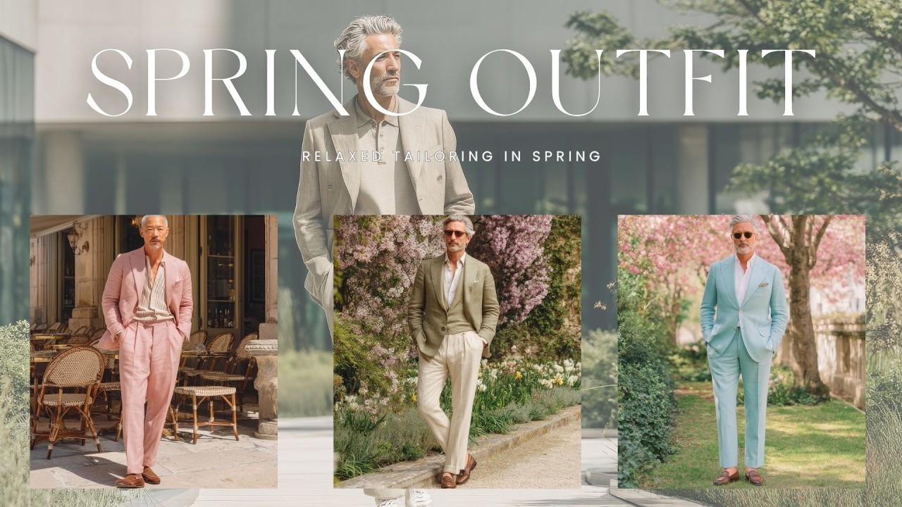 Relaxed Tailoring in Spring — 20 Outfits for Men Over 50 - men's ...