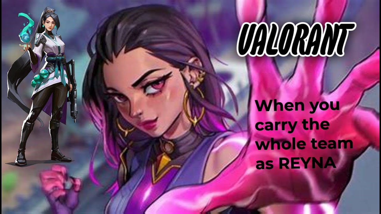 Valorant Gameplay | when you carry the whole team as reyna ft ...