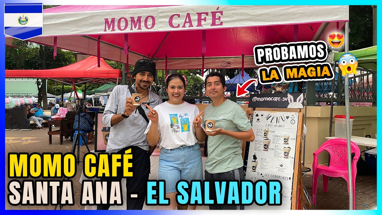 🇸🇻 Caminando Santa Ana El Salvador | MOMO CAFÉ | Feria de ...