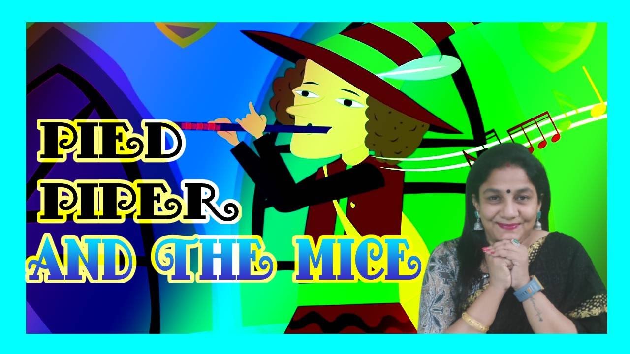 PIED PIPER AND THE MICE || SHORT STORIES WITH MORAL || Cherry's Kids ...