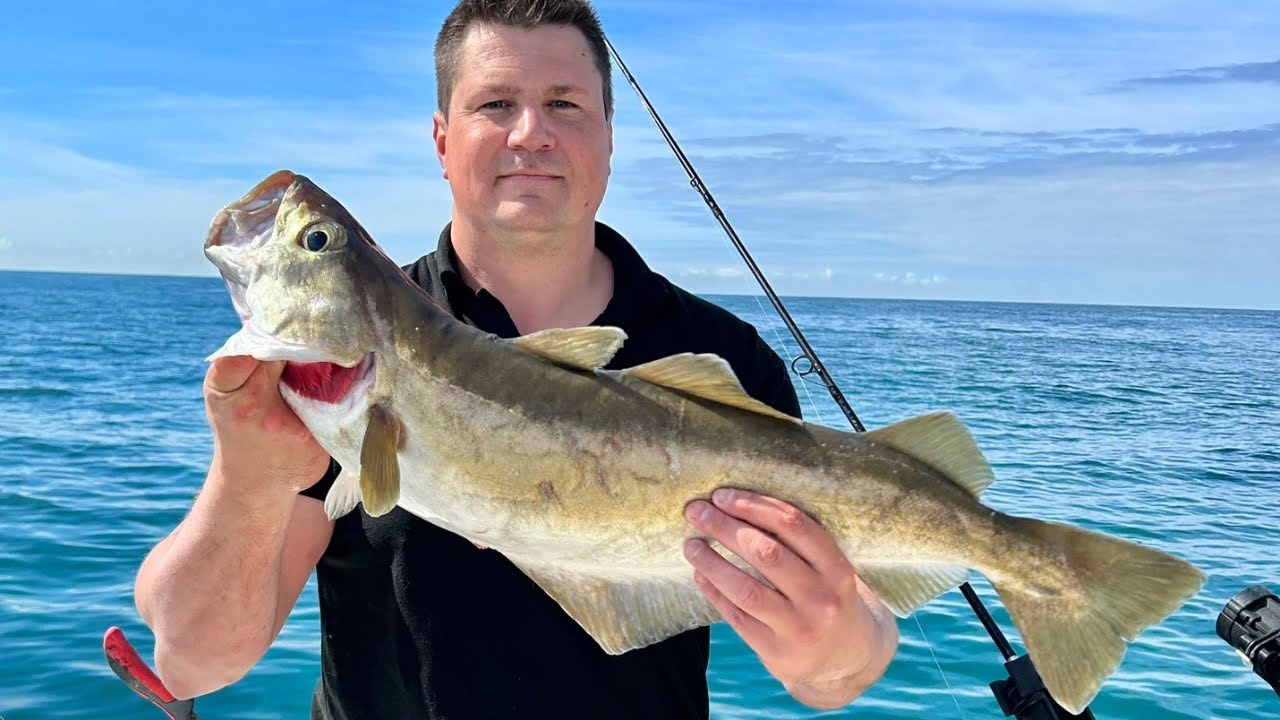 Easter Bank Holiday Wreck Fishing – Lures for Big Pollack! - YouTube