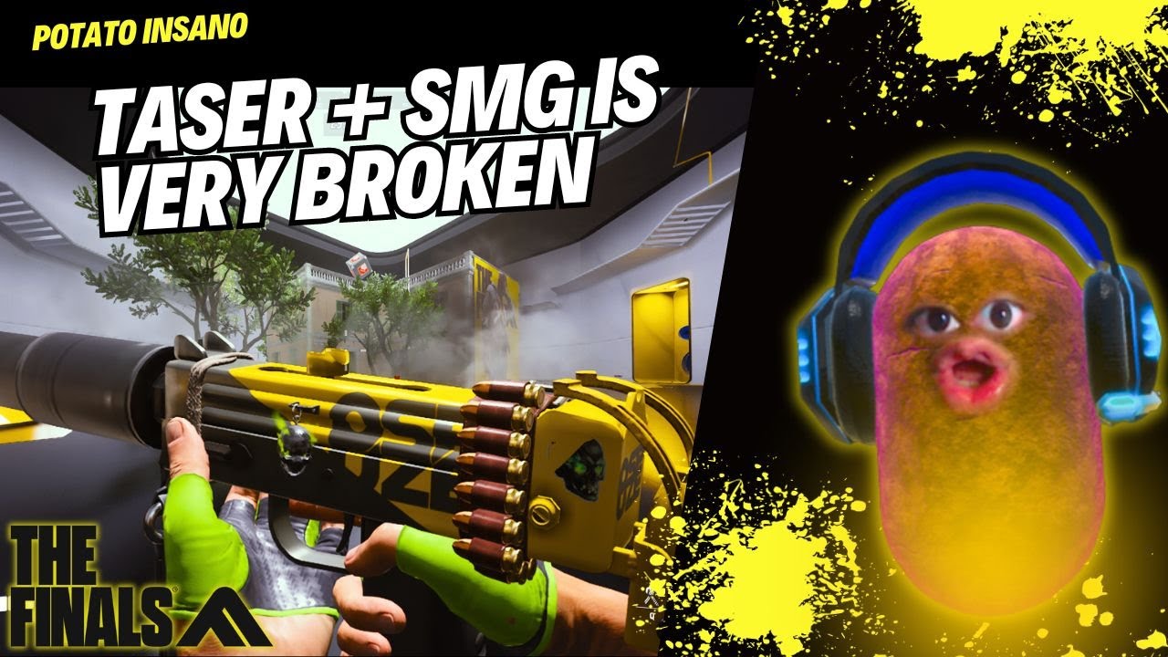 TASER + SMG TA MUITO QUEBRADO EM THE FINALS - YouTube