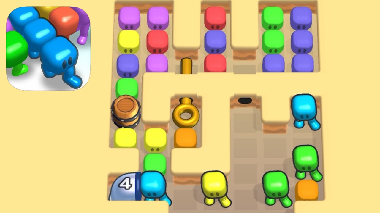 Block Jam 3D - All Levels Gameplay Android, iOS - YouTube