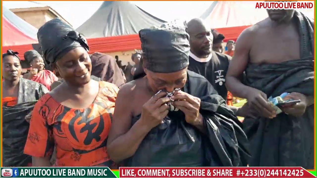 Faasemkye Performs Kwabena Konadu's Highlife Song At His Father's One Week #ghanaliveband - YouTube