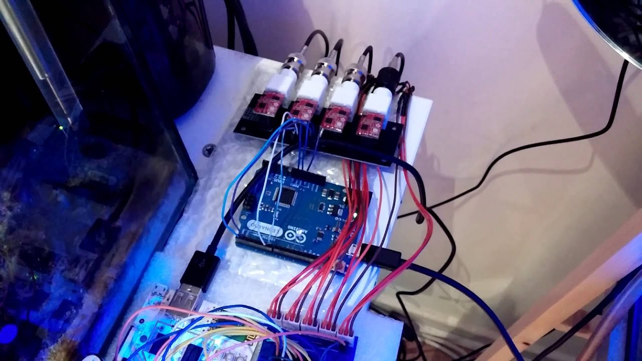 pH Circuit x 4, Multi Circuit Carrier Board, pcDuino3 - YouTube