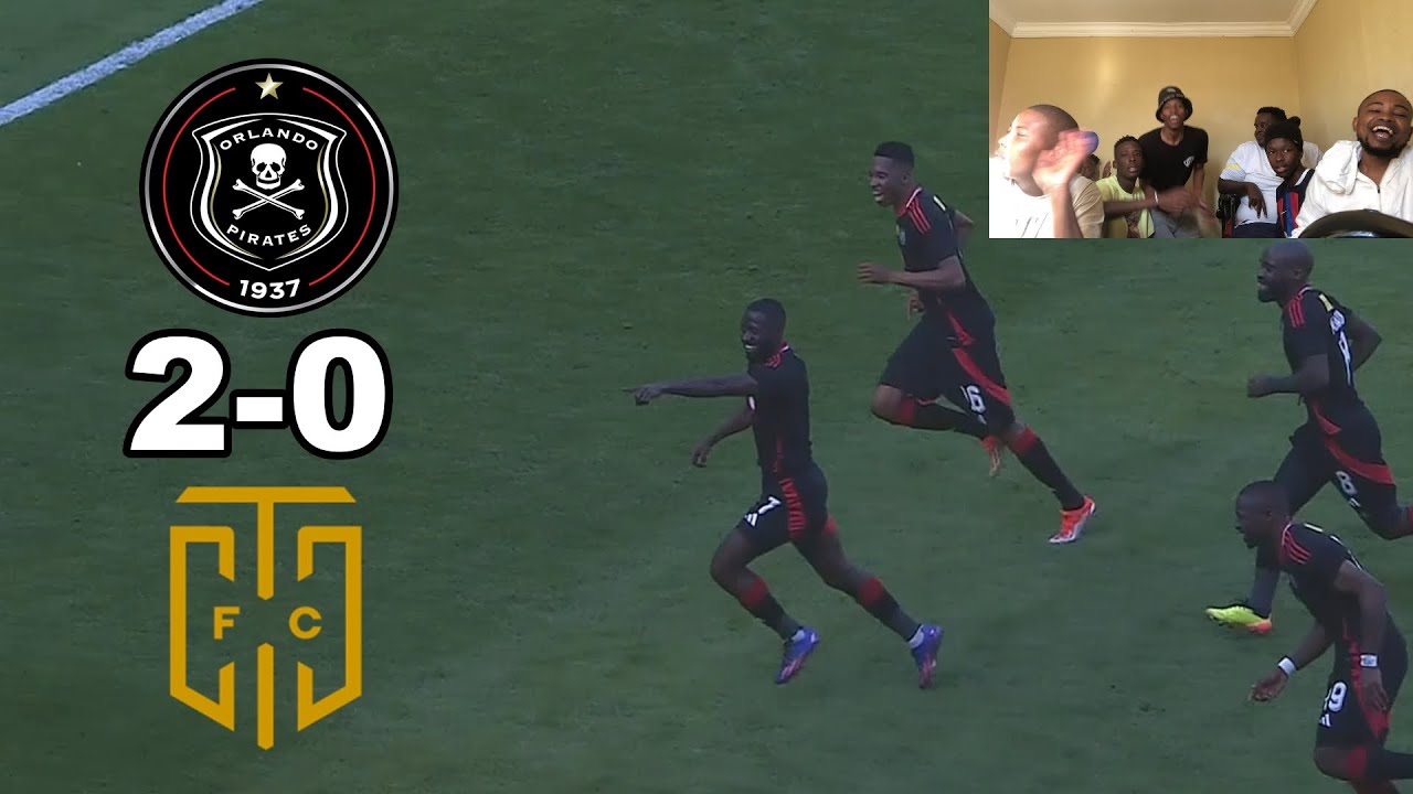 Orlando Pirates vs Cape Town City | All Goals | Extended Highlights ...