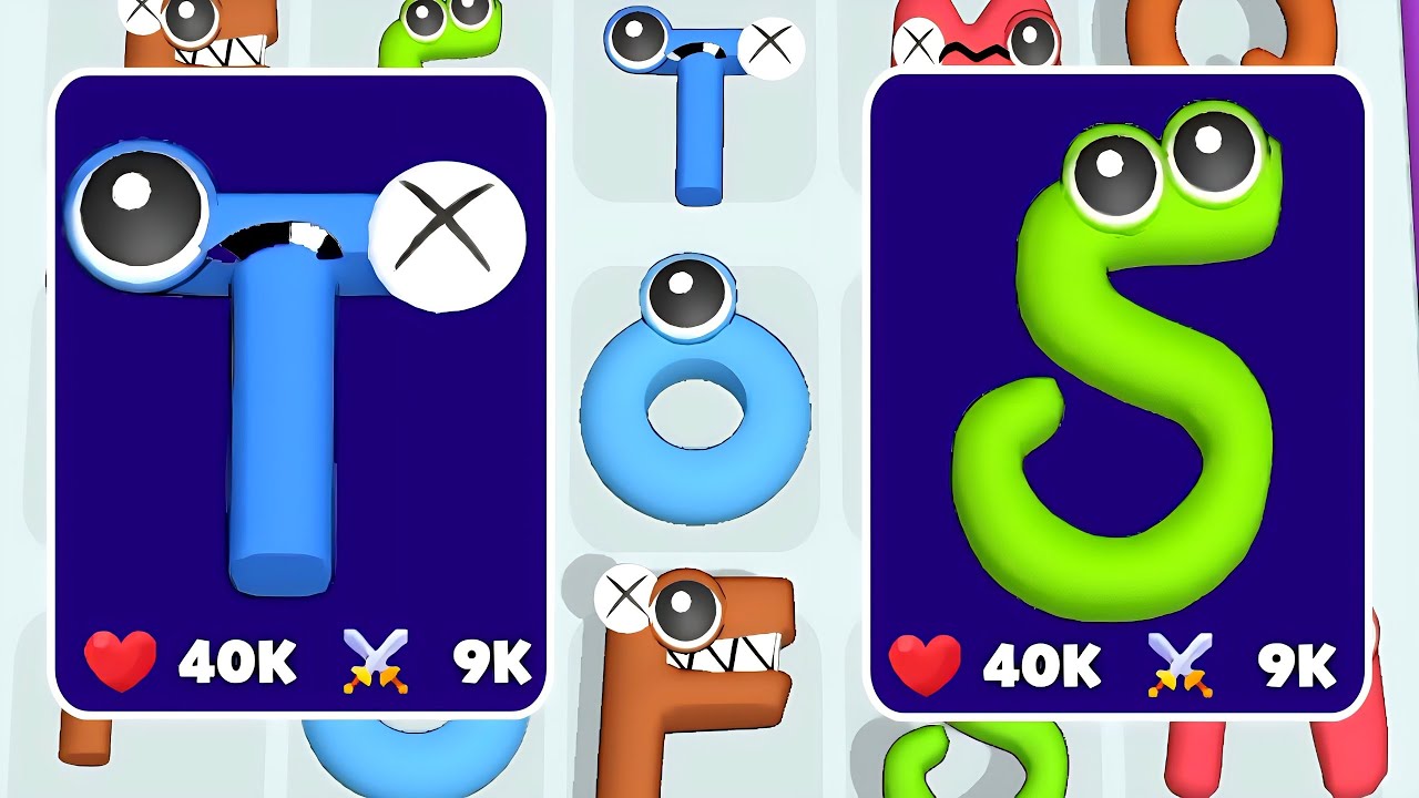 Merge Alphabet Lore ( ABC Merge) - Merge Simulator Battles - YouTube