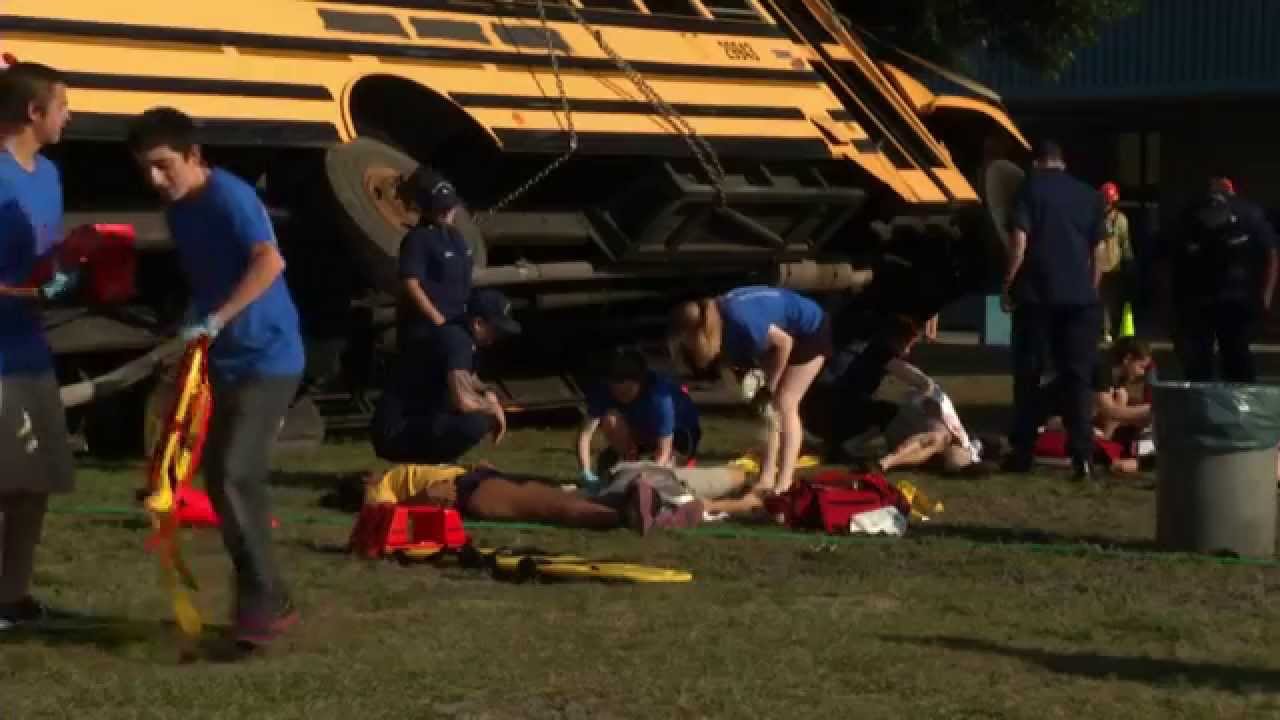 Disaster Day at Pinellas Park High School - YouTube