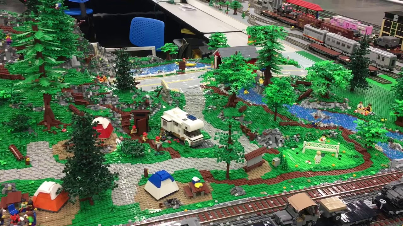 LEGO Campground - Bricks Cascade 2020 - YouTube