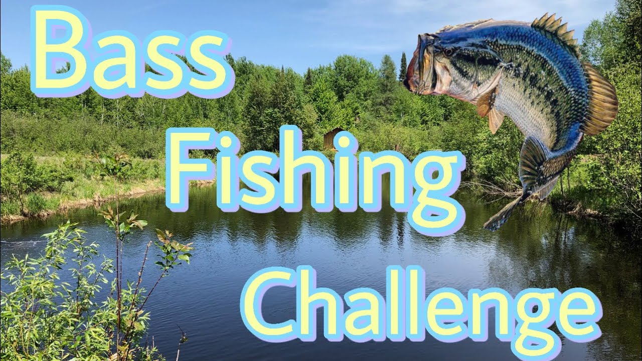 Bass Fishing Challenge (First video) - YouTube