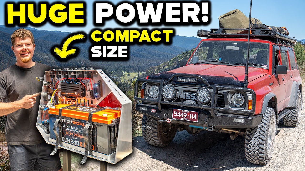 Building a Custom 12v Lithium System for My 4WD - YouTube