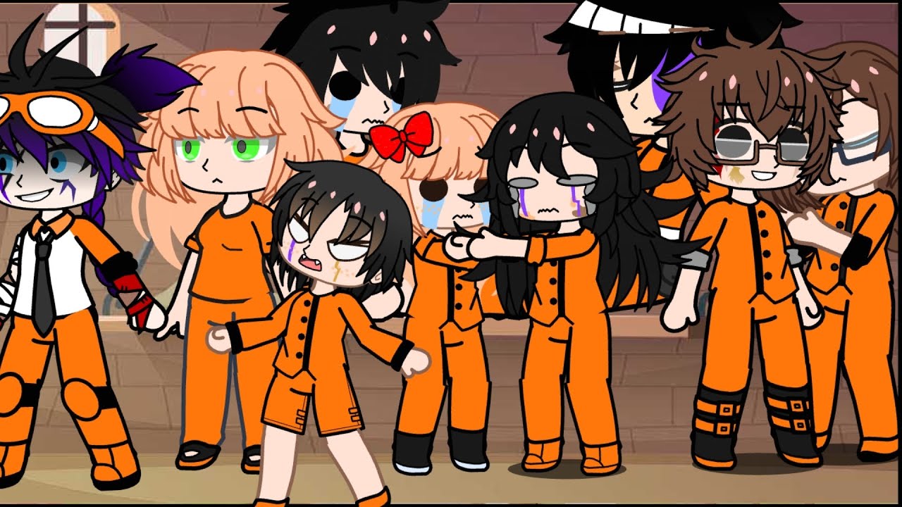 Aftons and Emilys go to jail pt 1 Fnaf x gacha //Slayer_Playzz - YouTube