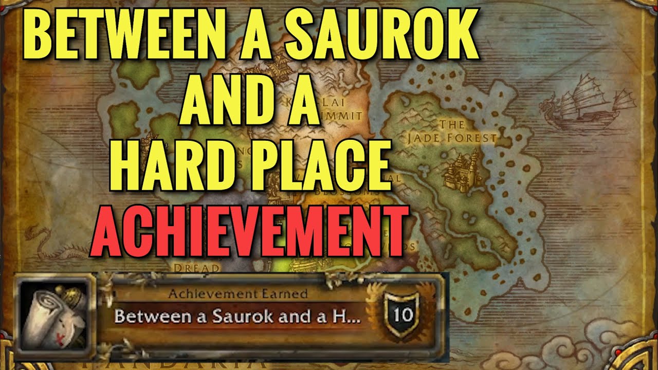 Between A Saurok And A Hard Place Achievement ALL Locations (WoW MOP) - YouTube
