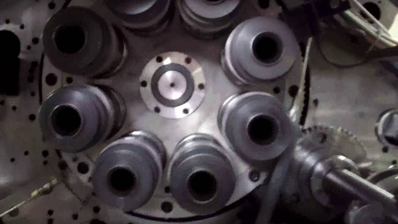 USED MULTISPINDLE LATHE CNC TORNOS MULTIDECO 20/8b - YouTube