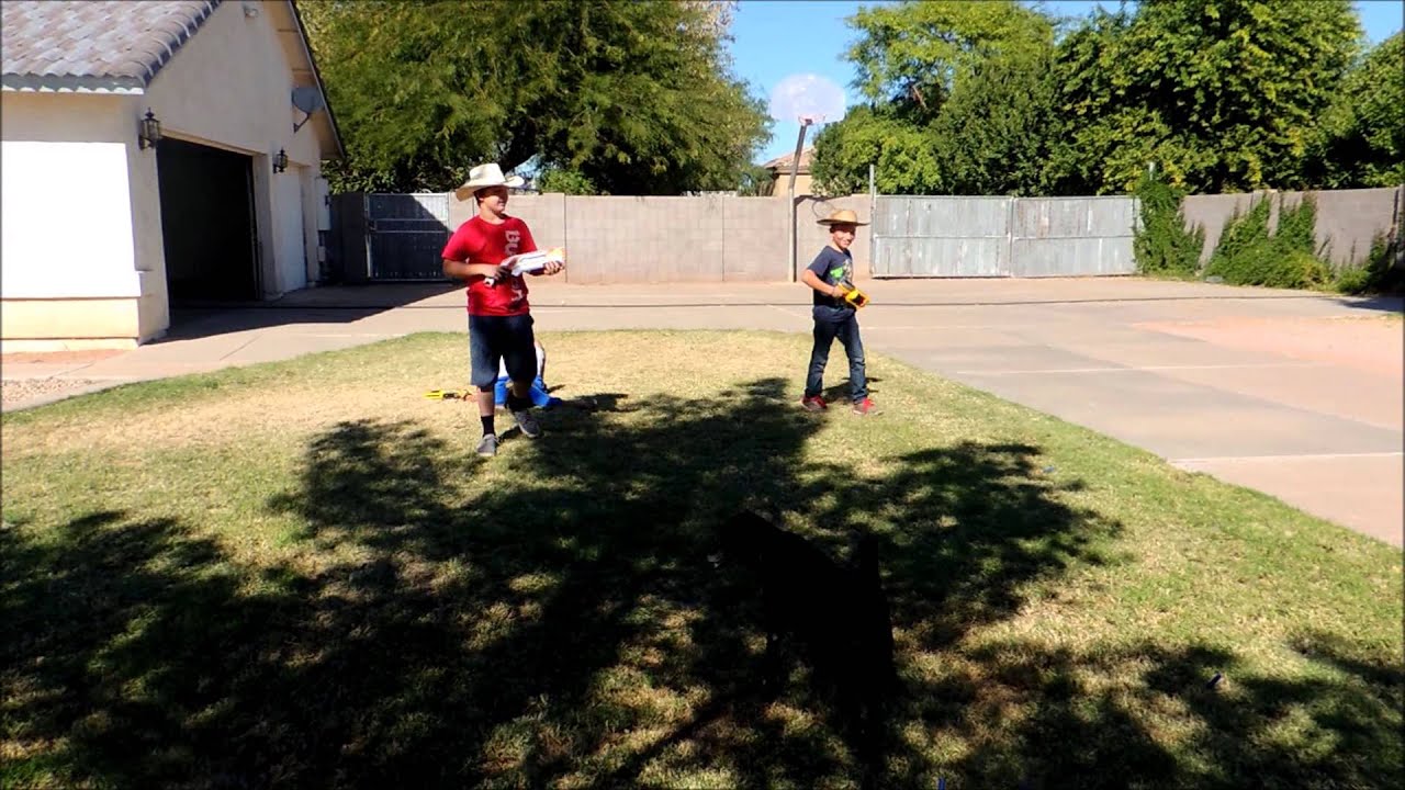Western Nerf Gun Movie - YouTube