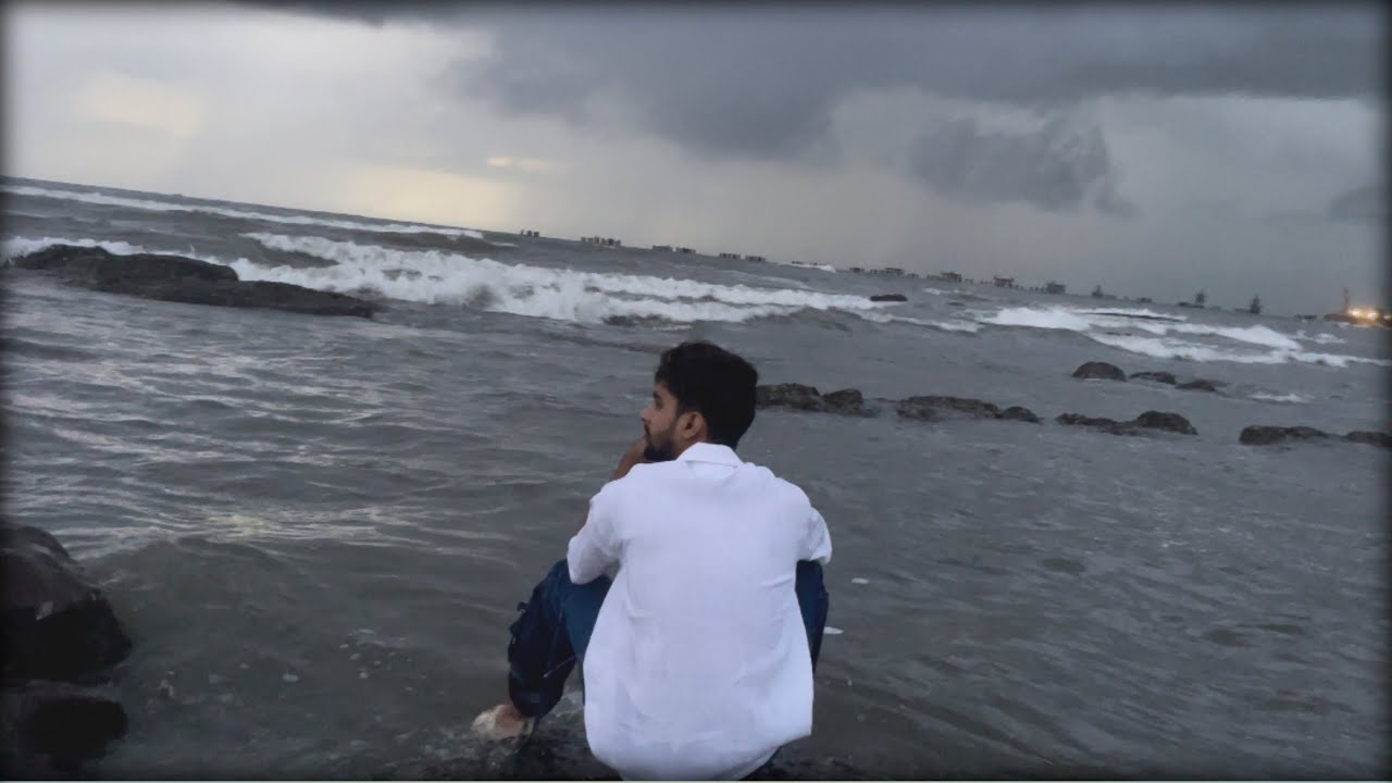 Bandstand Beach bandra Mumbai | shahrukh khan house | mannat #bandra # ...