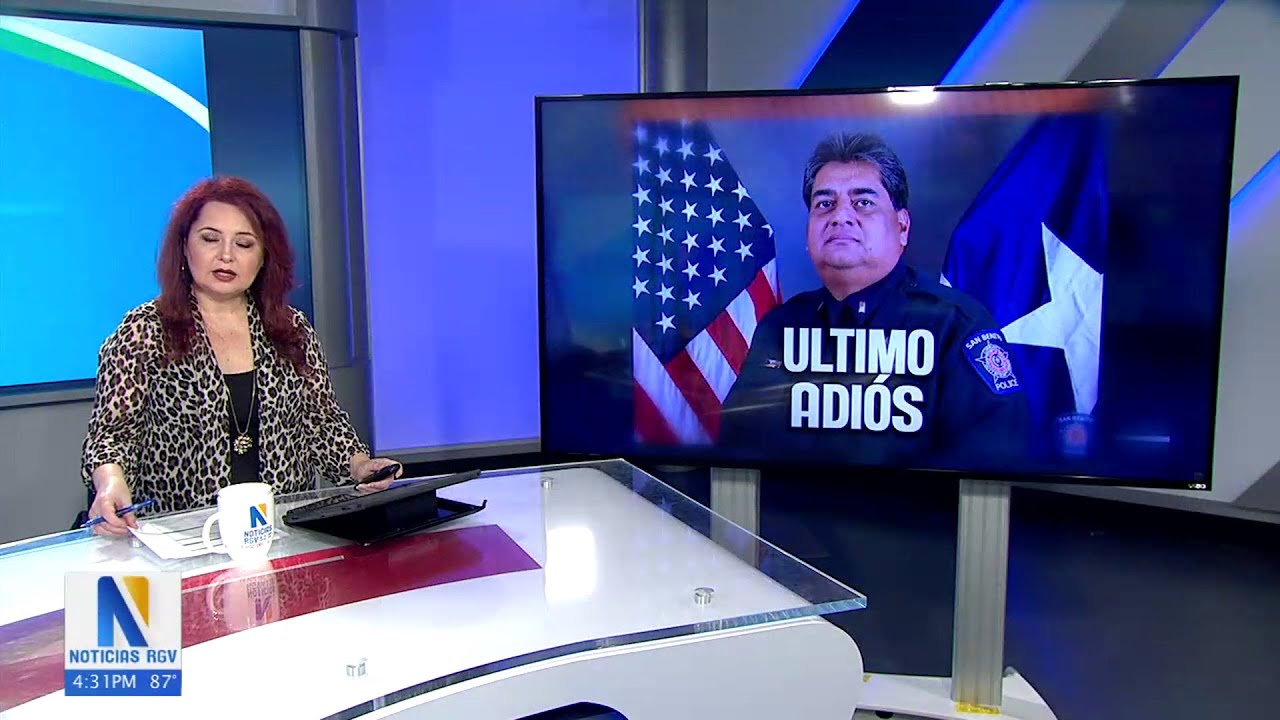 Funeral de Milton Resendez, teniente fallecido de San Benito - YouTube