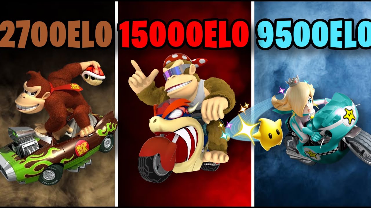 Guess The ELO Competitive Mario Kart Wii ft. Beanzard64, Frozen, Rerim ...