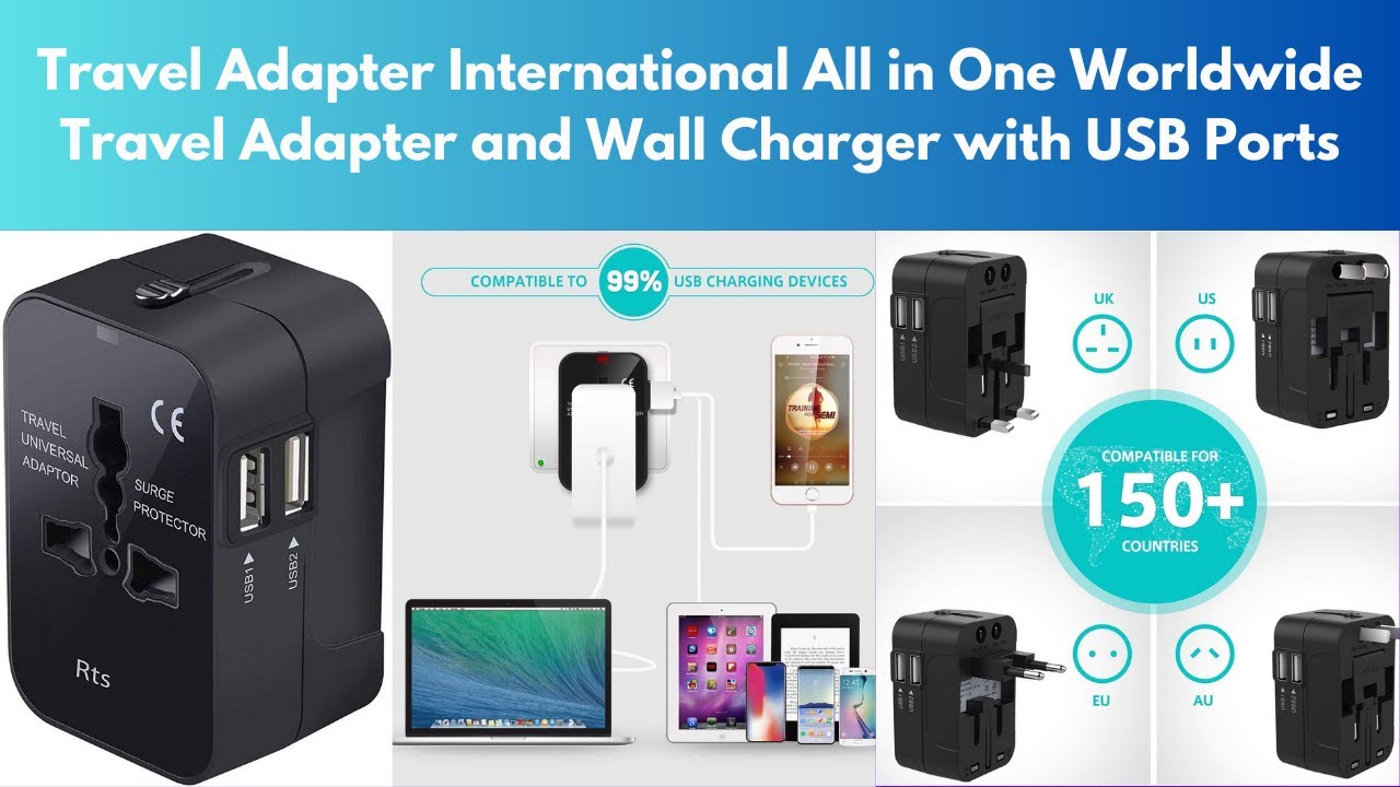 BUY LINK HERE: Rts Universal Travel Adapter, International All in One ...