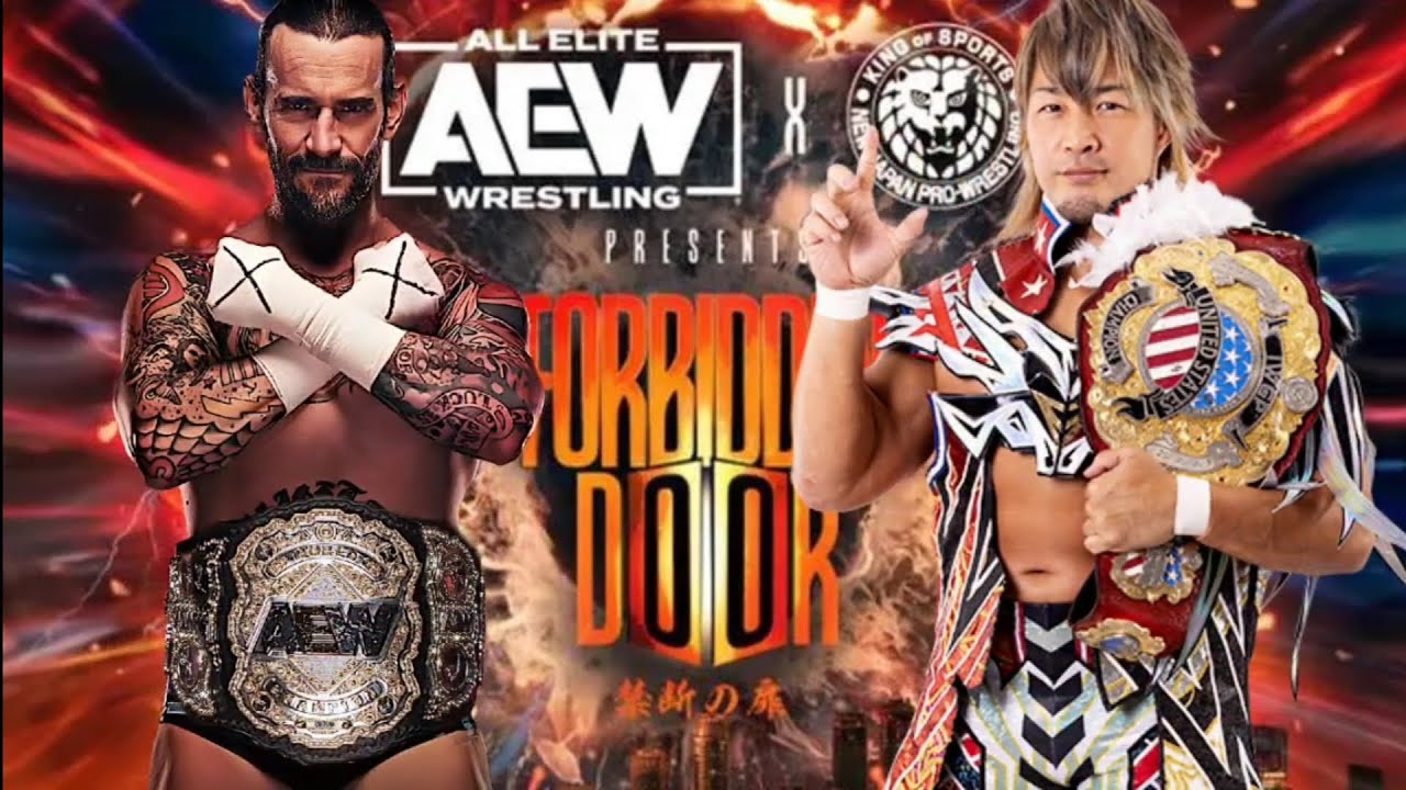 CM PUNK AND HIROSHI TANAHASHI SET FOR FORBIDDEN DOOR! - YouTube