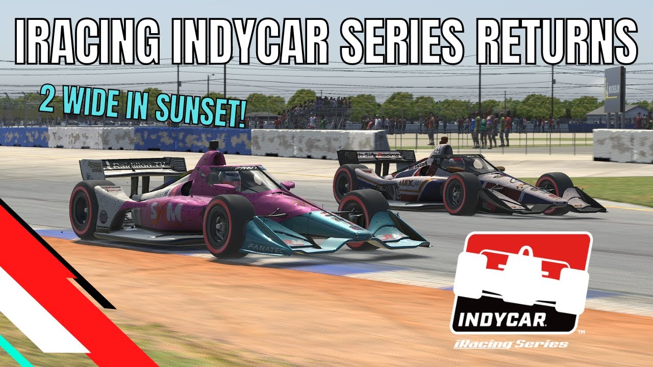 iRacing Indycar Series - Full Distance Race at Sebring - YouTube
